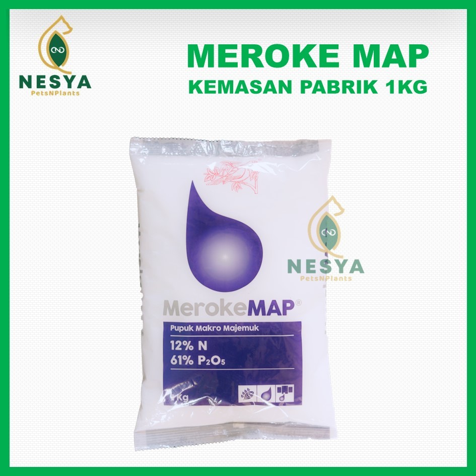 Jual PUPUK MEROKE MAP KEMASAN PABRIK 1KG PUPUK MONO AMMONIUM PHOSPHATE ...