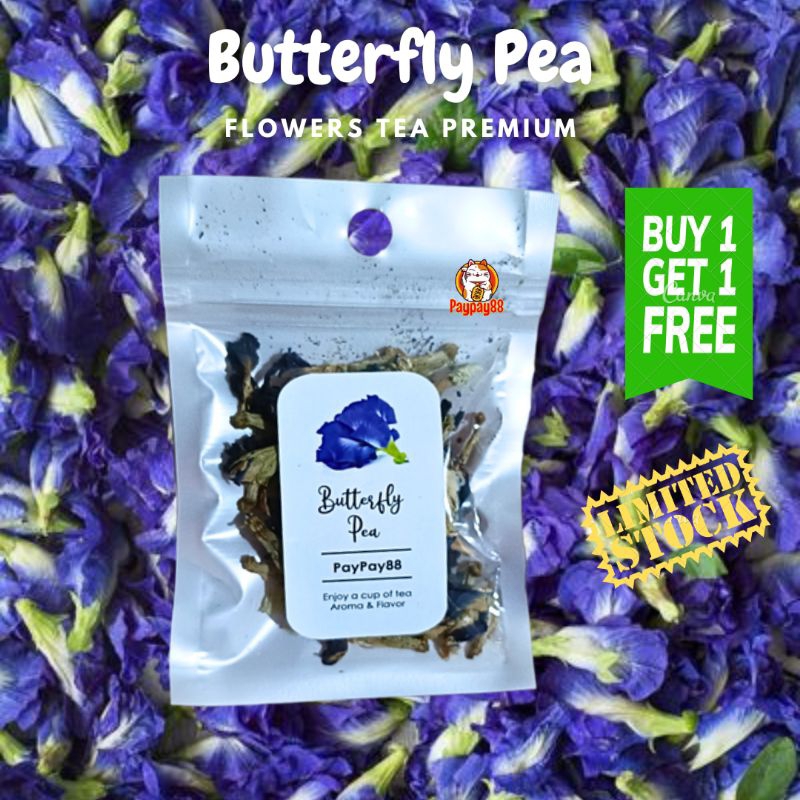 Jual Teh Bunga Telang Kering Organic Dried Butterfly Pea | Shopee Indonesia