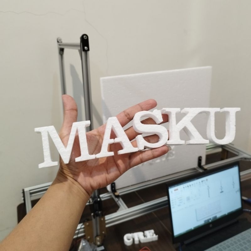 Jual Mesin Potong Busa Styrofoam Otomatis CNC Foam Cutting | Shopee ...