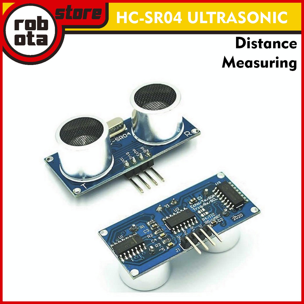 Jual HC-SR04 SR04 ULTRASONIC DISTANCE MEASURING TRANSDUCER SENSOR ...