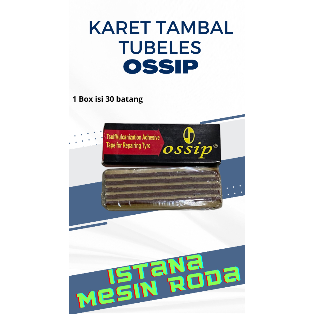 Jual Karet Tambal Ban Tubeless Ossip cacing ban tubeless / cacing ...