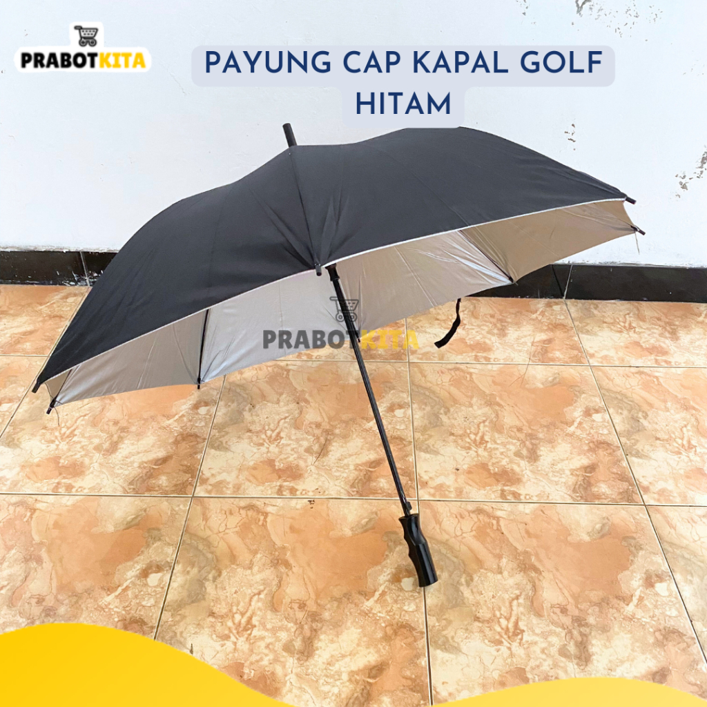 Jual Payung Hitam Polos Cap Kapal / Payung Hujan Besar Standar ...