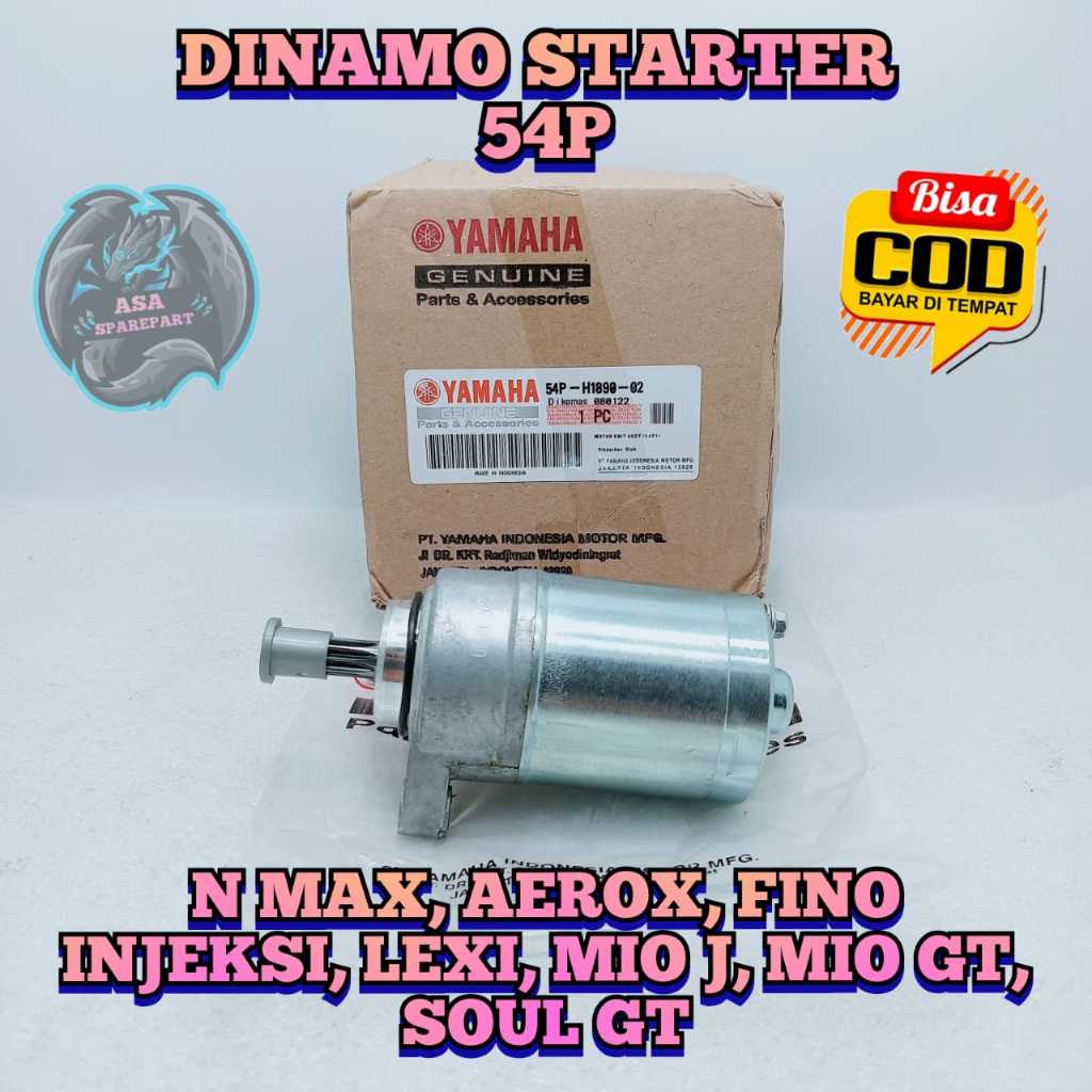 Jual DINAMO STATER 54P ASLI ORIGINAL Motor YAMAHA Mio J , Mio GT , Mio M3 , Mio Z , Mio S , Mio ...