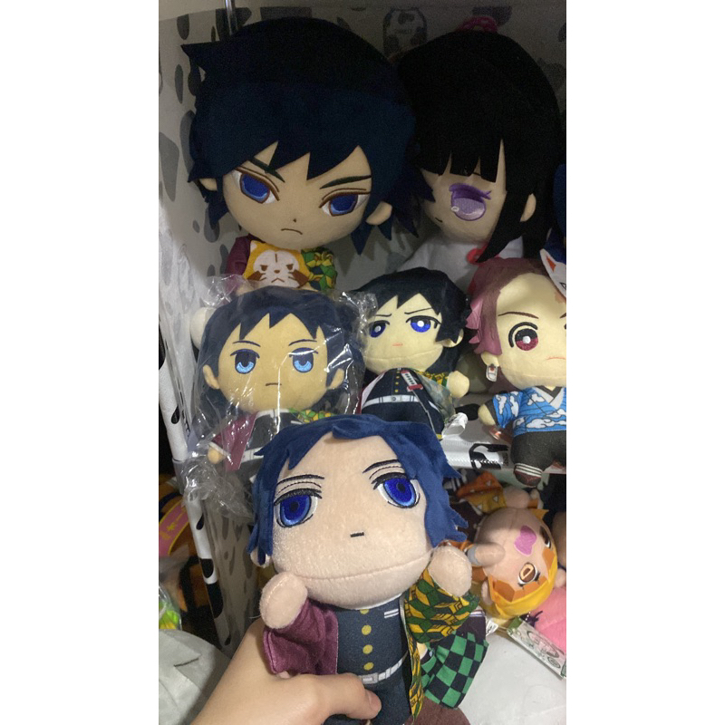 Jual boneka plush anime kny kimetsu no yaiba demon slayer plush giyu ...