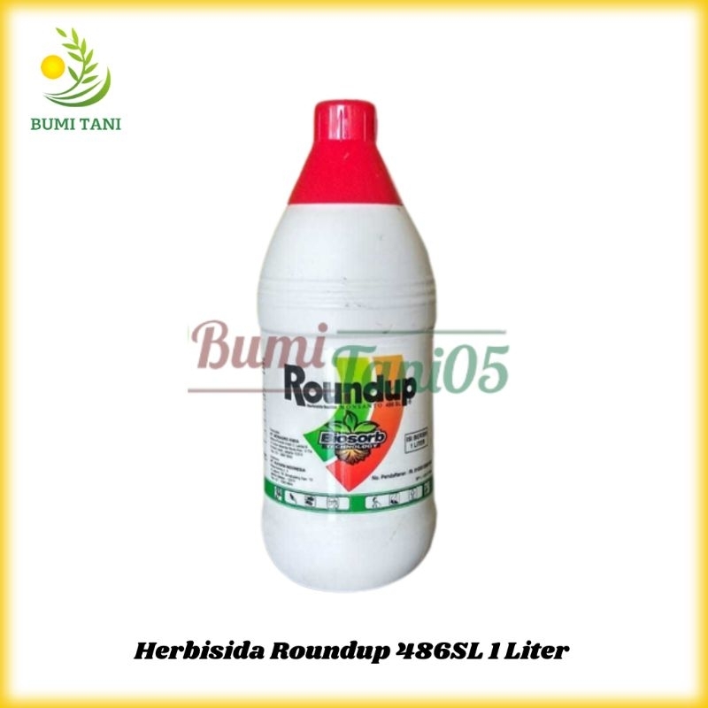 Jual Roundup 486SL Herbisida Racun Rumput Sistemik 1 Liter | Shopee ...