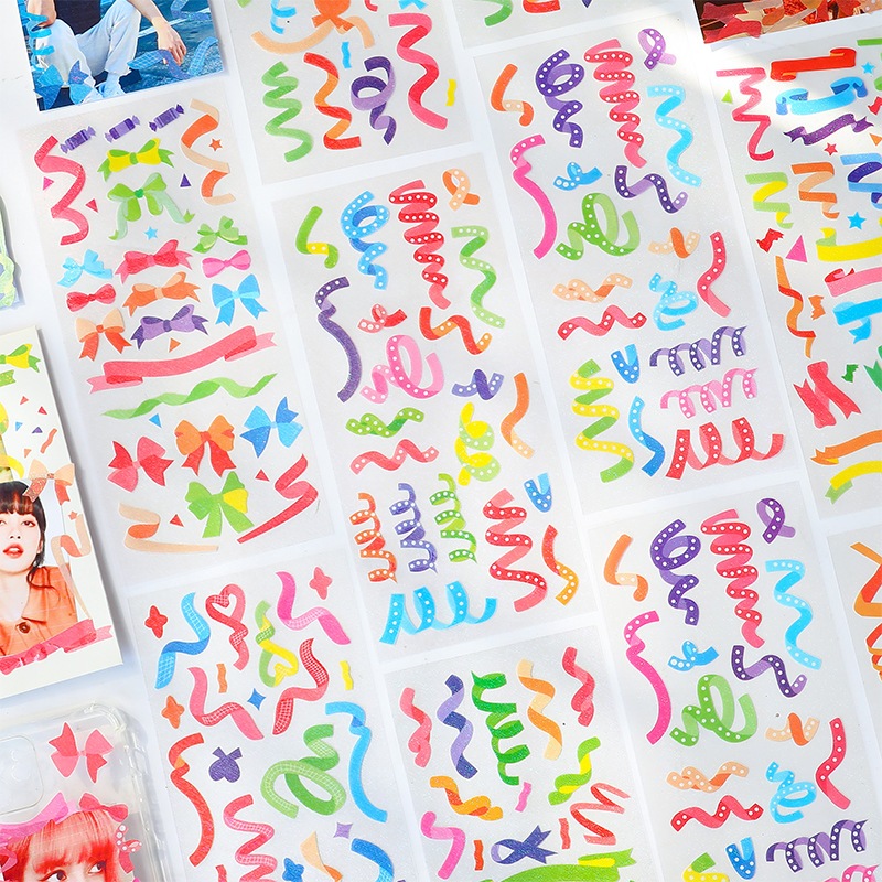 Jual [1 Lembar] Sticker Deco Stiker Dekorasi PVC untuk Scrapbook ...