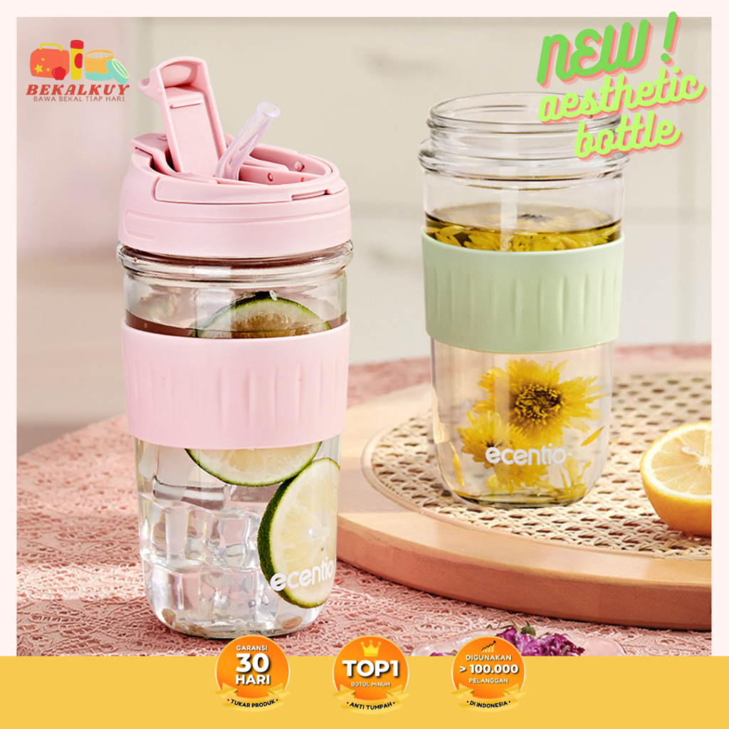 Jual [Bekalkuy] Tumbler Aesthetic Tumblr Gelas Kopi 500ml Botol Minum ...