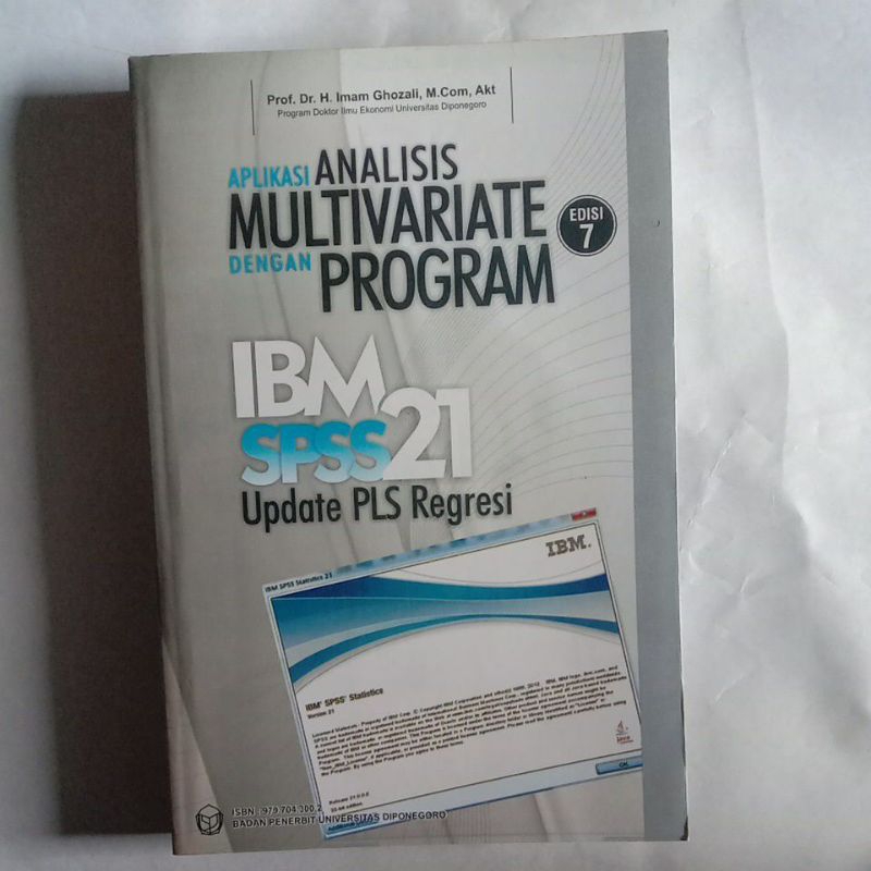 Jual Aplikasi Analisis Multivariate dengan program IBM SPSS 21 Update PLS Regresi | Shopee Indonesia