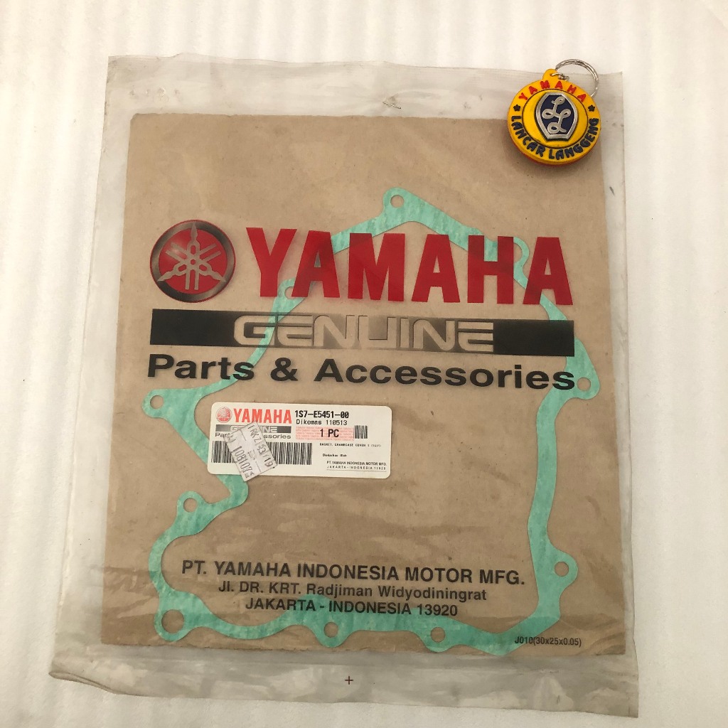 Jual PERPAK PACKING/PAKING BLOK BAK MAGNET KIRI JUPITER MX 135 LAMA ORIGINAL YAMAHA 1S7-E5451-00 ...