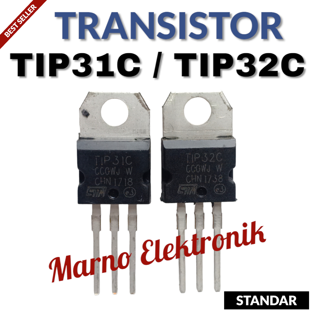 Jual Transistor Tr Tip31c Tip32c Tip 31c Tip 32c Tip31 Tip32 Tip 31 Tip 32 Standar Shopee