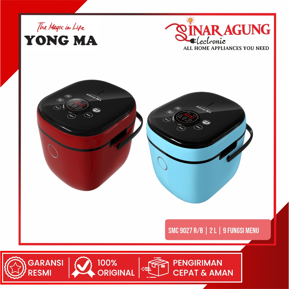 Jual [COD] MAGIC COM / RICE COOKER YONG MA / YONGMA SMC9027 / SMC-9027 ...