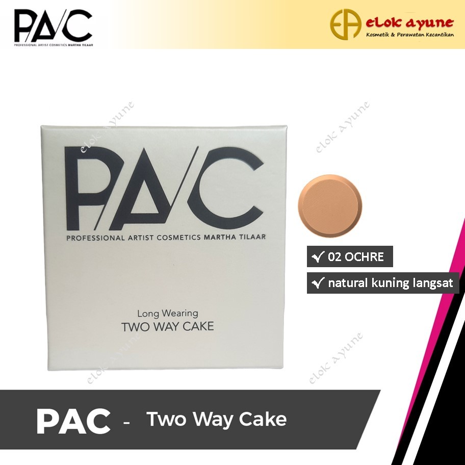Jual PAC Two Way Cake 02-Ochre 9gr | Shopee Indonesia