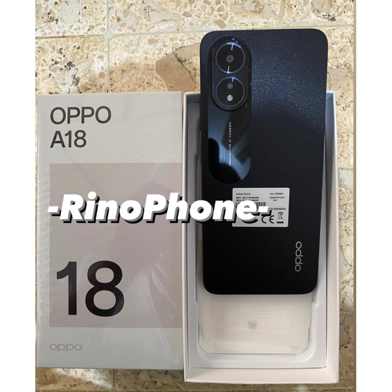 Jual Hp Oppo A18 Ram 4Gb/128Gb New (Baru) | Shopee Indonesia