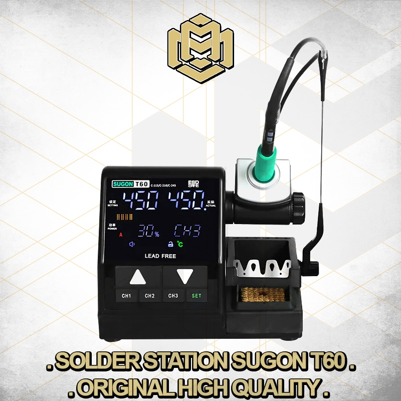 Jual Solder Station Sugon T60 Free 3 Mata Solder Magma /Sugon T60 ...