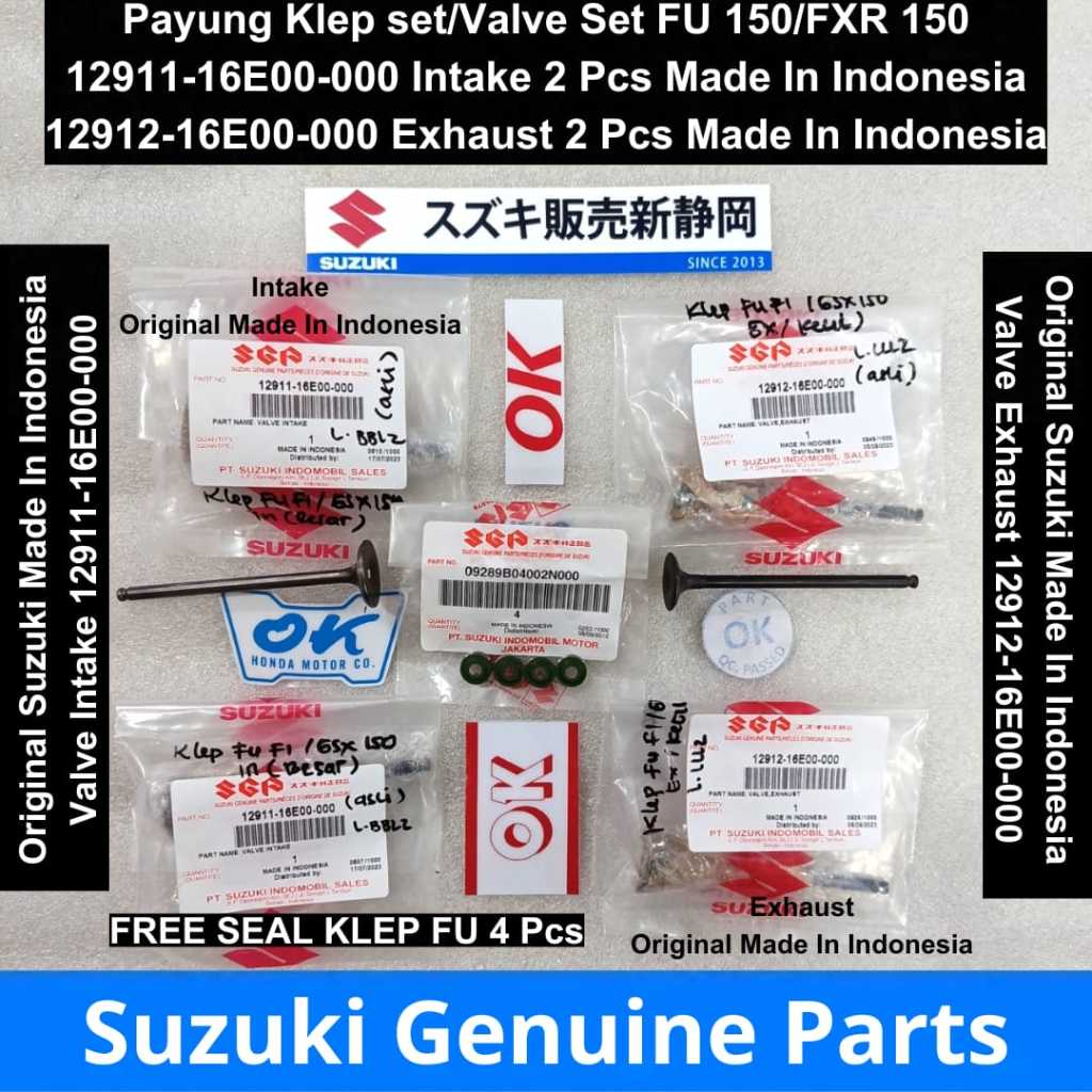 Jual 12912 16E00 000 Payung Klep Set Valve Set In EX Klep Minyak Klep ... Jual 12912 16E00 000 Payung Klep Set Valve Set In EX Klep Minyak Klep ...