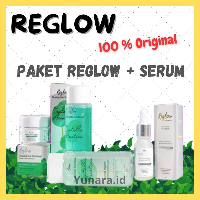 Jual Reglow Glowing Skin Treatment Skincare Original Paket Lengkap By ...
