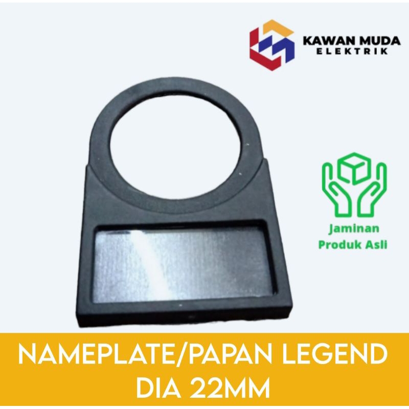 Jual PAPAN LEGEND/NAMEPLATE LEGEND INDIKATOR PANEL DIA 22mm | Shopee ...