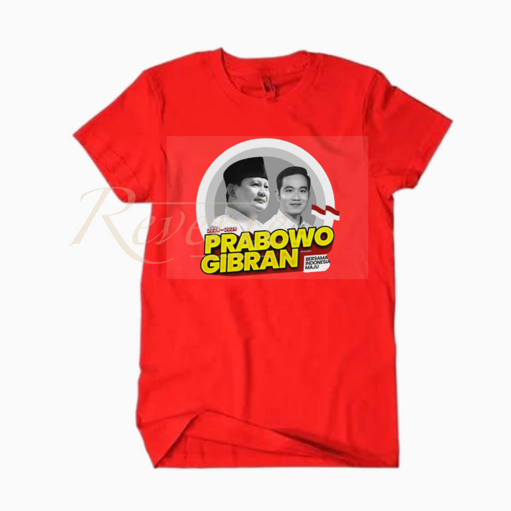Jual BAJU TIMSES PRABOWO GIBRAN BW KAOS TSHIRT SERAGAM RELAWAN TIM ...