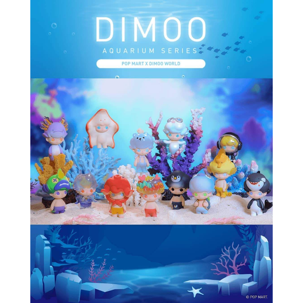 Jual POP MART - Dimoo Aquarium Series Blind Box Toys | Shopee Indonesia