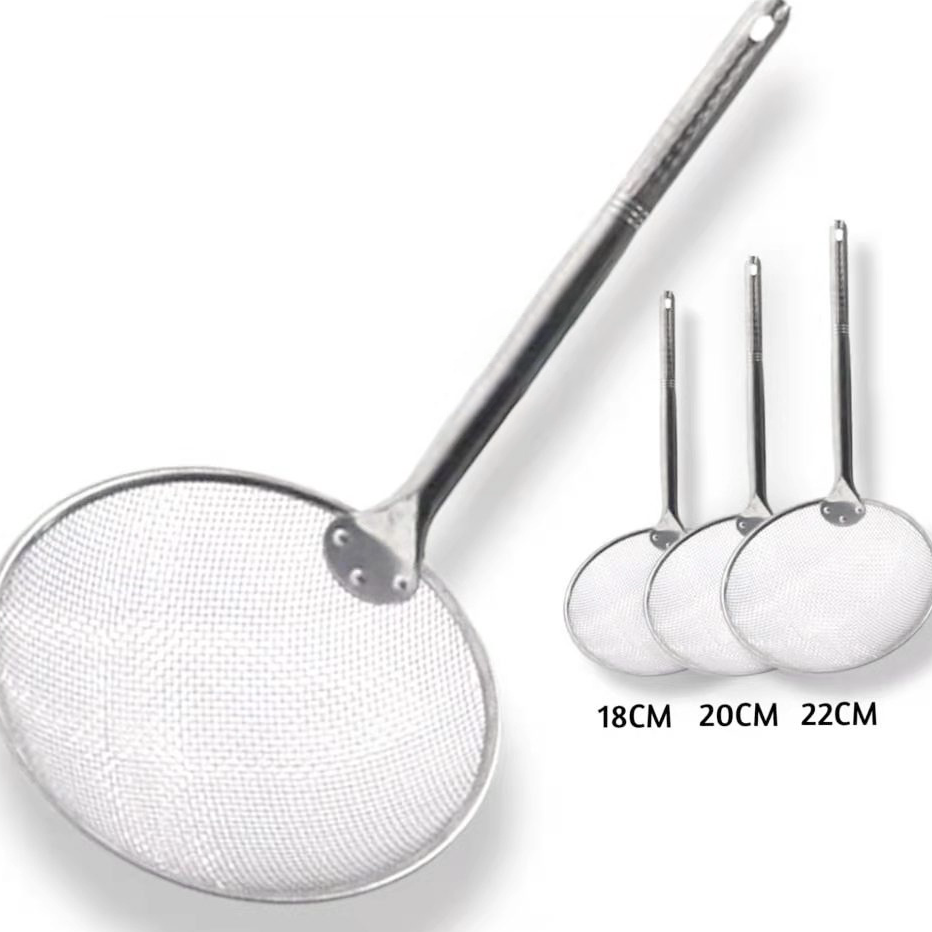 Jual Model Baru RTL Tirisan Saringan Minyak Halus Serokan Masak 20/22cm ...