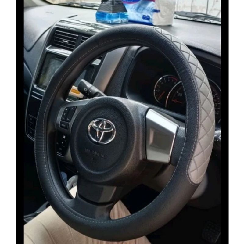 Jual Sarung Cover Setir Stir Mobil Bahan Kulit Kualitas Premium ...