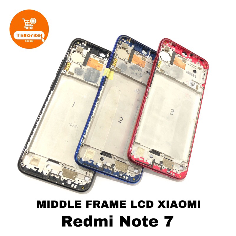 Jual MIDLLE FRAME LCD REDMI NOTE 7 / BEZZEL TULANG TENGAH XIAOMI NOTE 7 ...