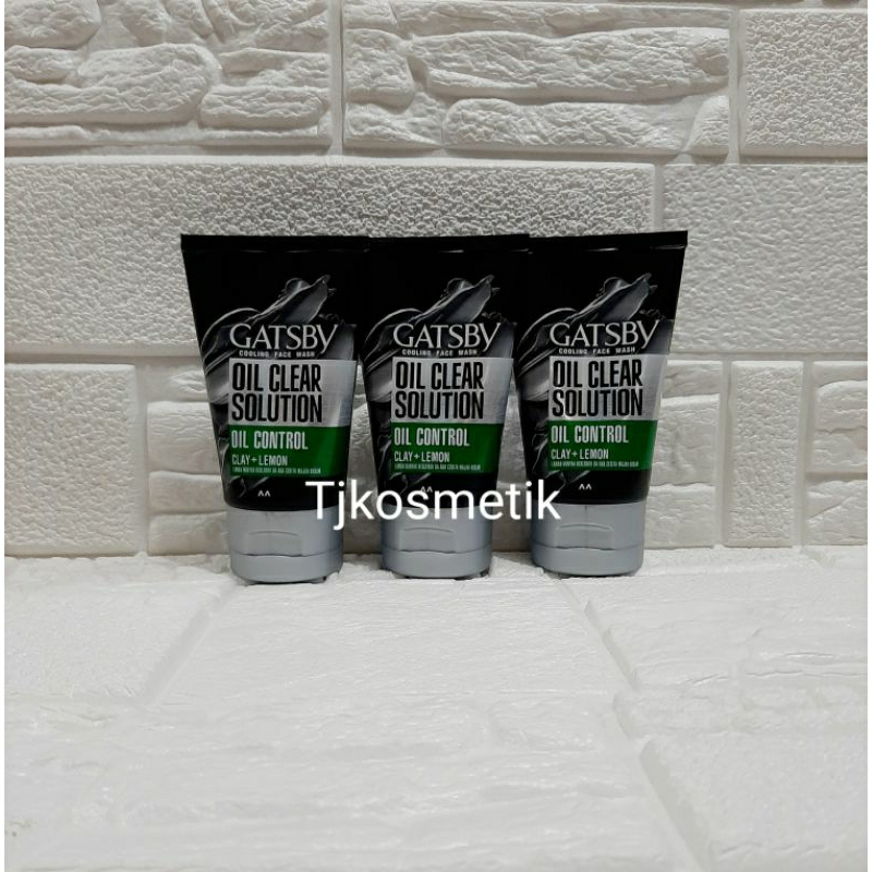 Jual Gatsby Cooling Face Wash Oil Control 100g | Shopee Indonesia