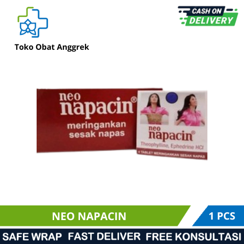 Jual NEO NAPACIN PERPACK LEBIH HEMAT/Obat Sesak Nafas | Shopee Indonesia