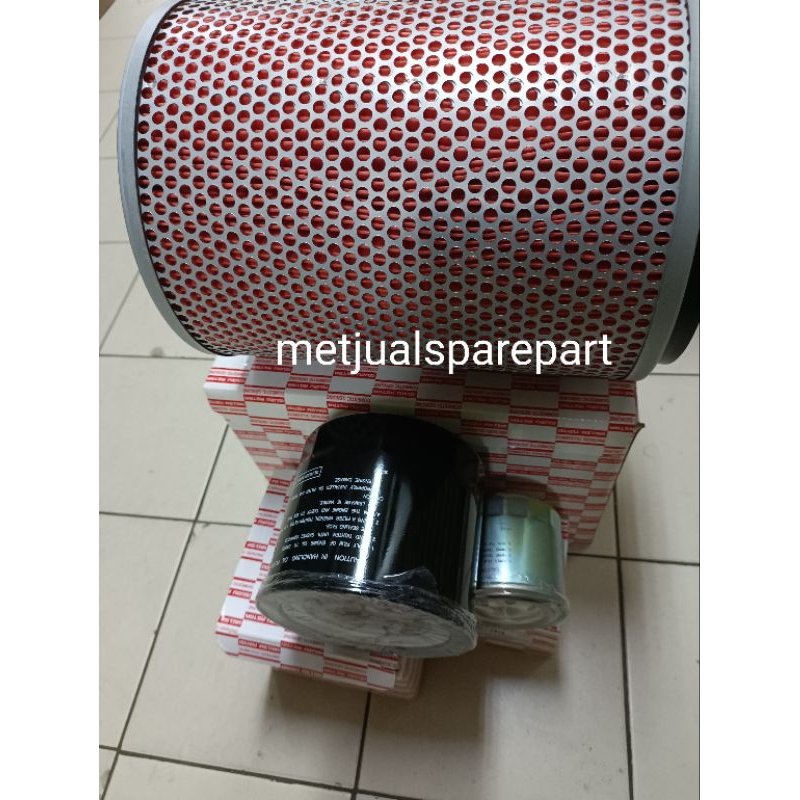 Jual PAKET FILTER UDARA AIR CLEANER FILTER OLI FILTER SOLAR ISUZU ELF ...