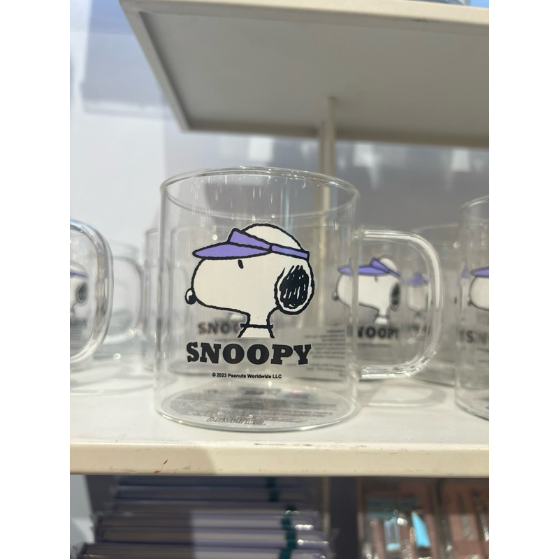 Jual Miniso x Snoopy Gelas Mug Cangkir Kaca Original Store | Shopee ...