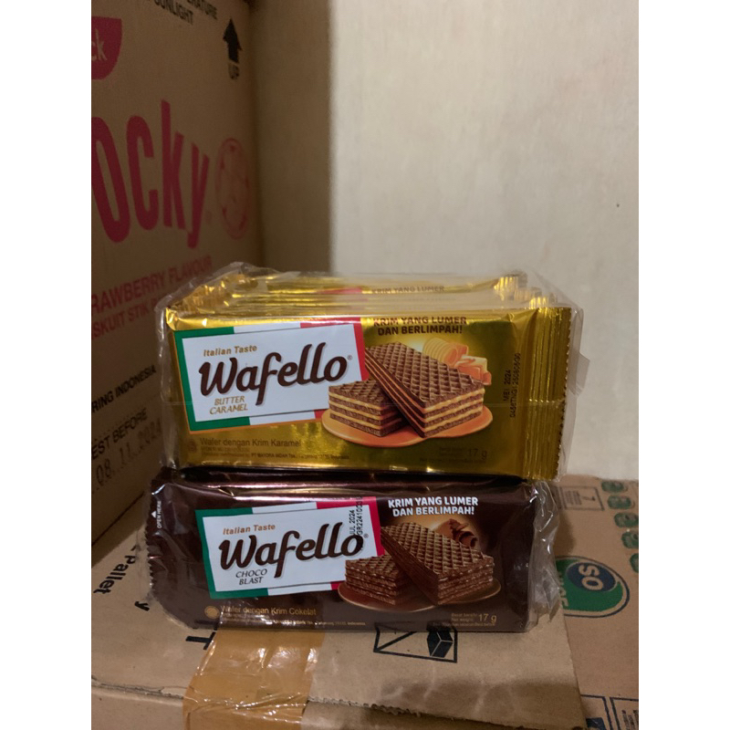 Jual Wafello 1 pak isi 10 x 17 gram (Agustus 2025) | Shopee Indonesia