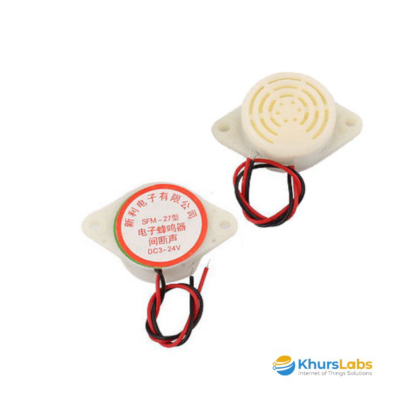 Jual Continuous Alarm DC 3-24V Active Piezo Buzzer SFM 27 Speaker Limited | Shopee Indonesia