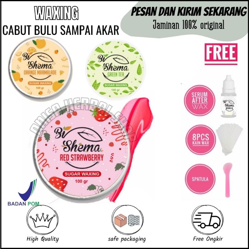 Jual Bio Shema Sugar Waxing BPOM Waxing Pencabut dan Penghilang Bulu ...