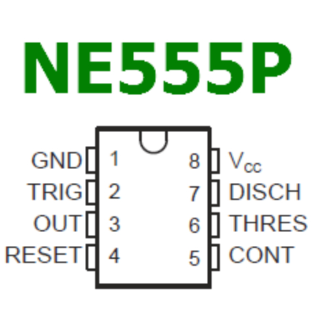 Jual Ic Ne555p Ne555 DIP 8 Pin 555 Clock Timer Oscillator | Shopee Indonesia