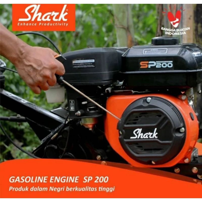 Jual MESIN PENGGERAK BENSIN SHARK TYPE SP200(6,5HP)/SHARK SP200/ENGINE SHARK SP200 | Shopee ...