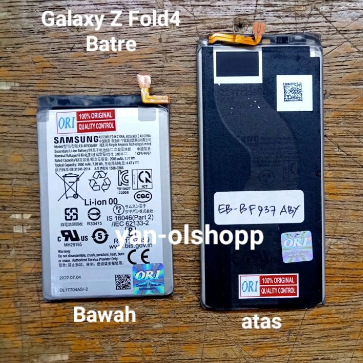 Jual Baterai battery SAMSUNG Galaxy Z Fold4 Fold 4 5G original 100% ...