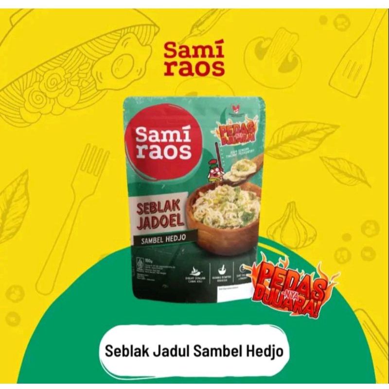 Jual SAMIRAOS- Seblak Jadul Instan Sambal Hedjo/Seblak Raffael | Shopee ...