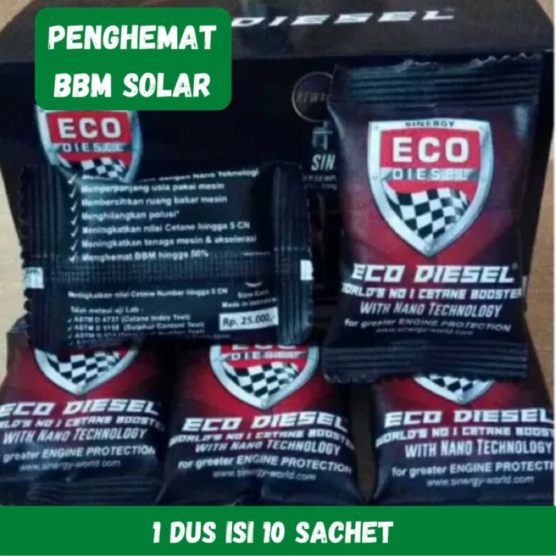 Jual Penghemat bbm diesel Original 1 Box isi 10 sachet | Shopee Indonesia