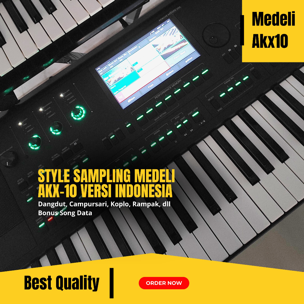 Jual Sampling Keyboard MEDELI AKX10 By Raja Digital | Keyboard Elektone ...