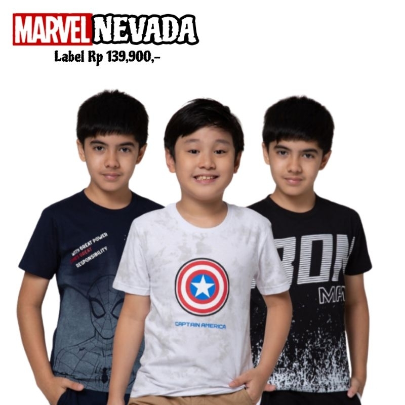 Jual Kaos anak marvel kaos anak laki laki kaos anak marvel nevada ...