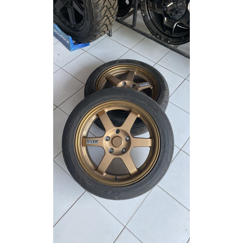 Jual Velg TE37 Bronze R16 Ring16 baut 5 195/55 | Shopee Indonesia