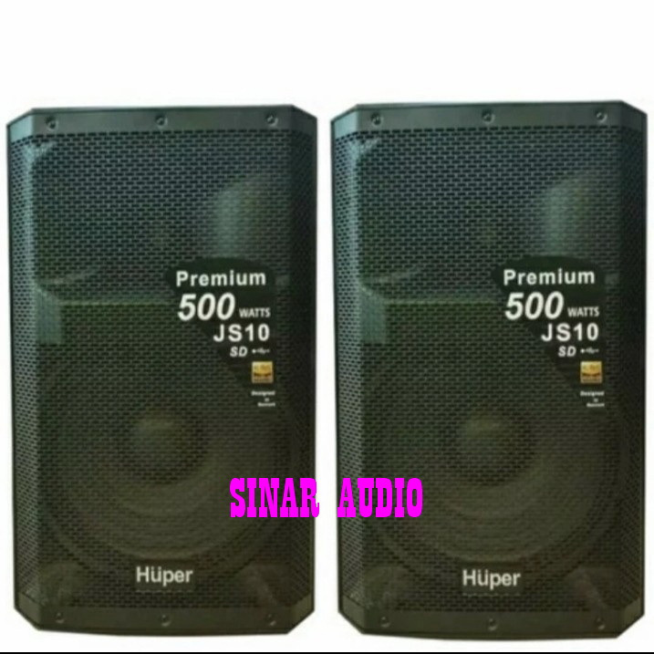 Jual speaker aktif huper premium js10 500 watt huper js10 original ...