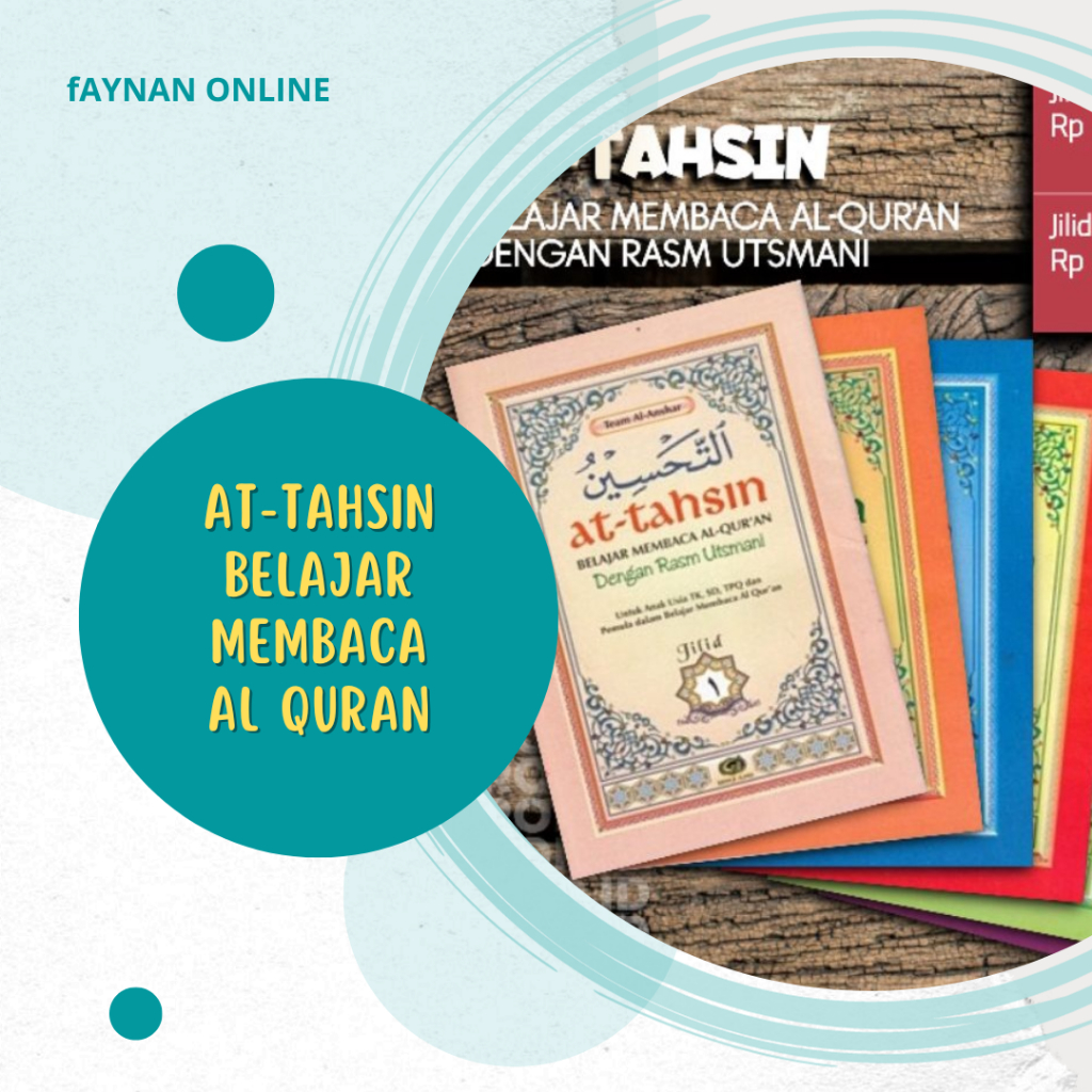 Jual Buku At-Tahsin - Belajar Membaca Al-Qur'an Dengan Lebih Mudah Buku Iqra Iqro | Shopee Indonesia