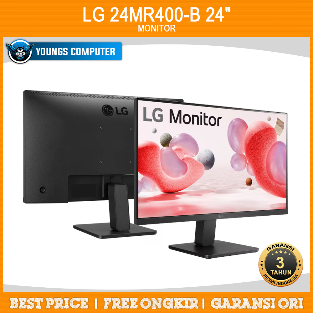Jual MONITOR LG 24MR400-B 24" FHD IPS 100Hz 3-Side Borderless with ...