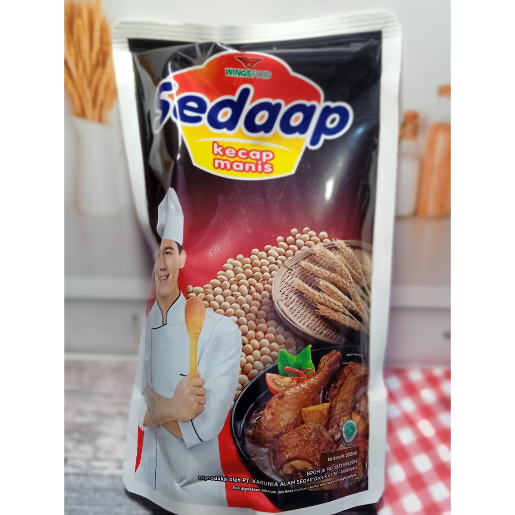 Jual Sedap Kecap Manis refill 700 gram 520 ml / Sedap Besar / Kecap ...