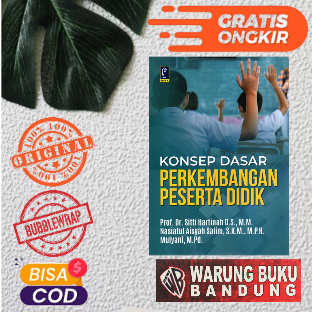 Jual BUKU KONSEP DASAR PERKEMBANGAN PESERTA DIDIK - PROF. DR. HJ. SITTI HARTINAH DS., M.M ...
