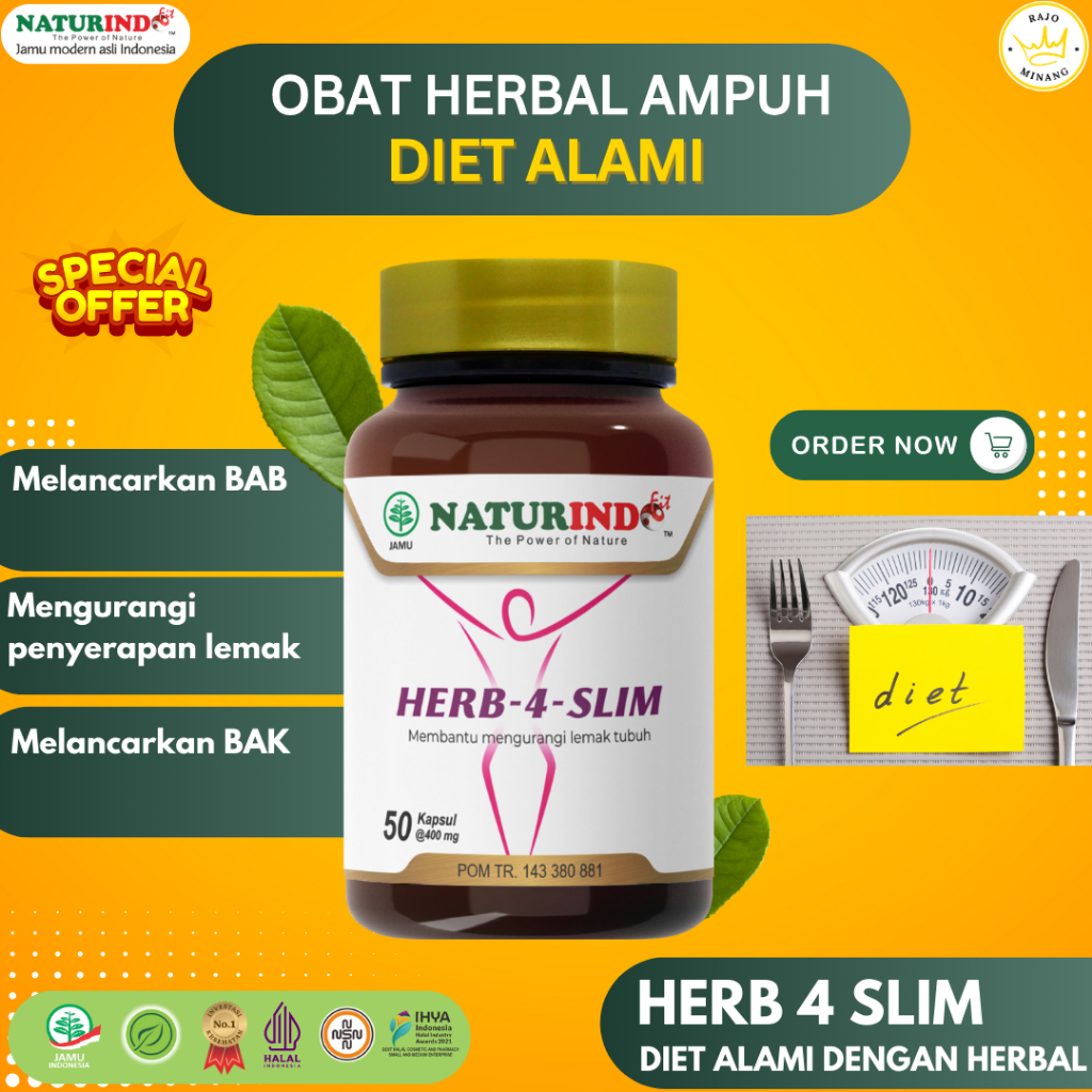 Jual Obat Herbal Diet Turun Berat Badan Alami Mengurangi Lemak Tubuh ...