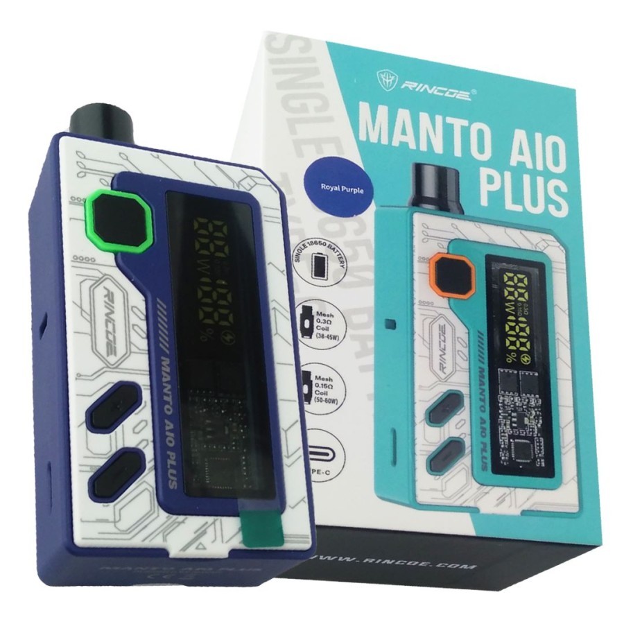 Jual Authentic Manto Aio Plus Kit by Rincoe | Shopee Indonesia