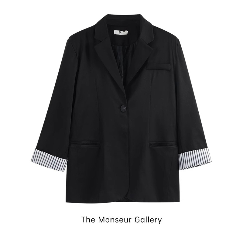 Jual The Monseur Gallery [Premium]Blazer Hitam Lengan Panjang Wanita ...