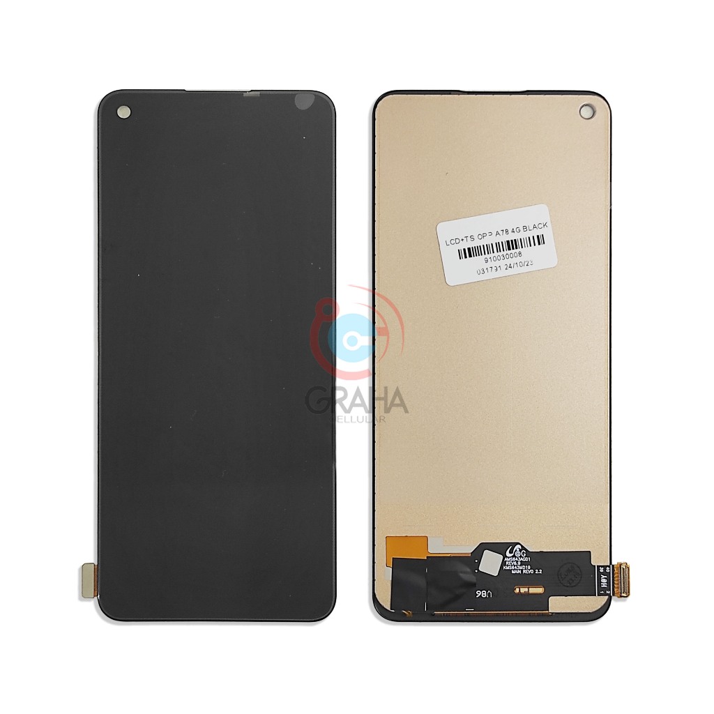Jual LCD OPPO A78 4G FULLSET TOUCHSCREEN | Shopee Indonesia